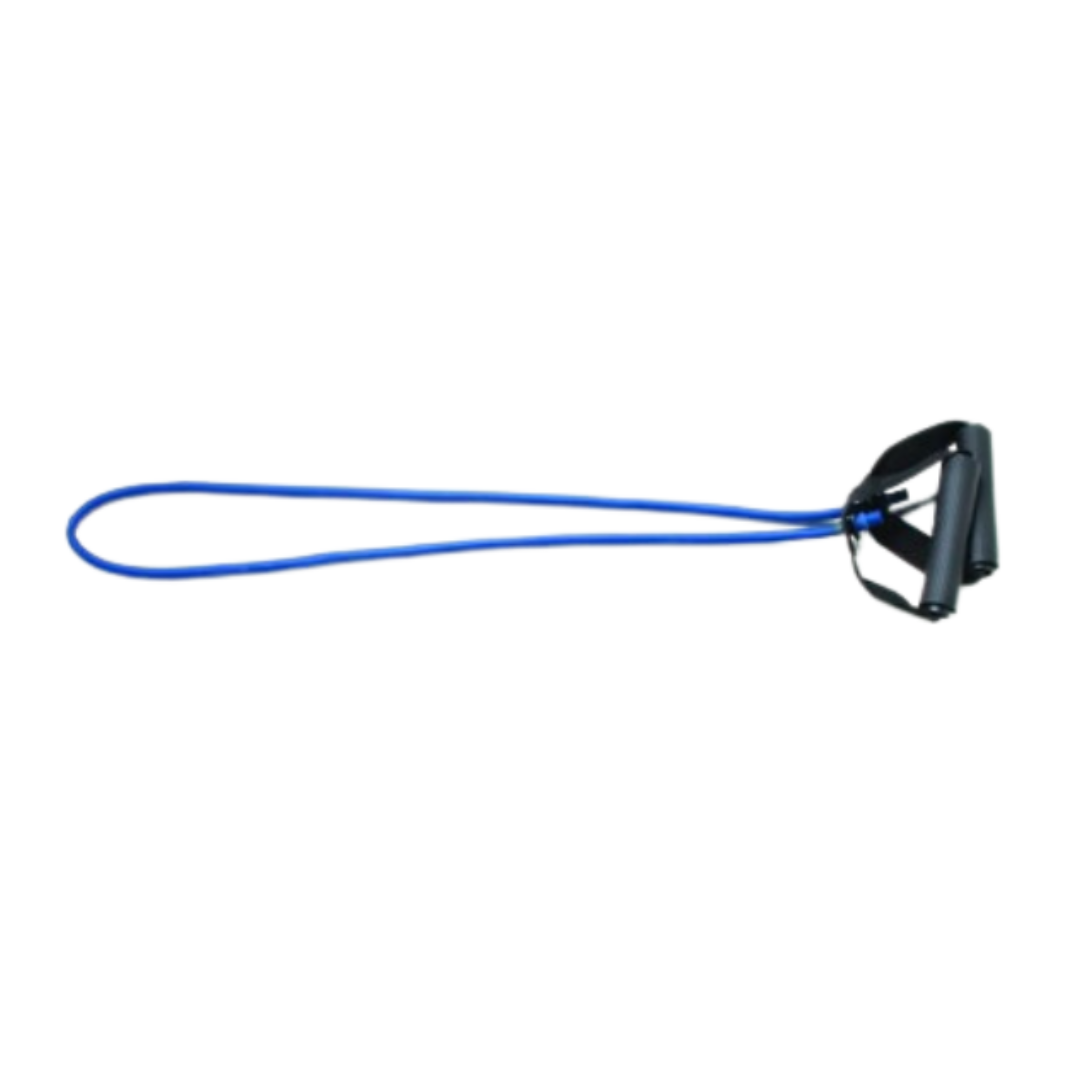 CanDo Heavy Exercise Band with Handles Blue 48'' | Deportes Salvador Colom
