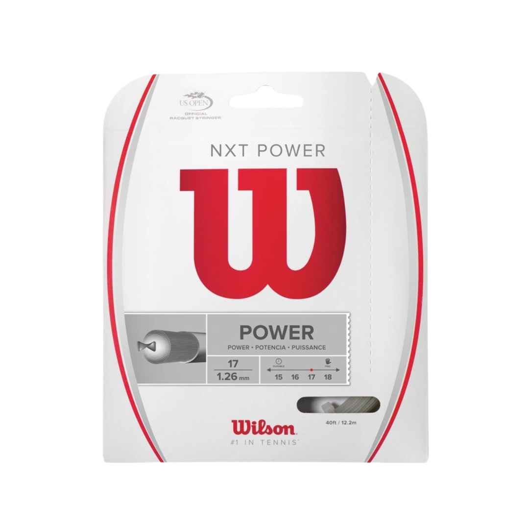 Wilson NXT Power 17 String (Natural) – Deportes Salvador Colom